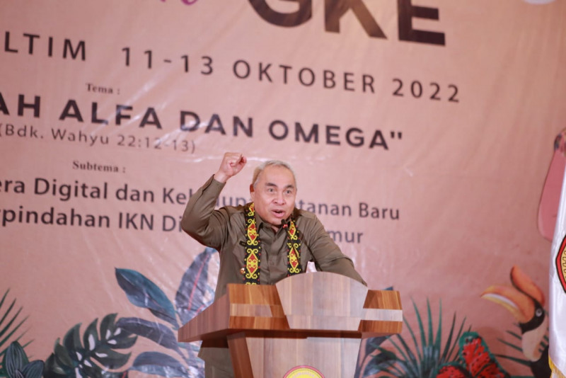 Gubernur Isran Buka Pertemuan Raya Ii Perempuan Gereja Kalimantan