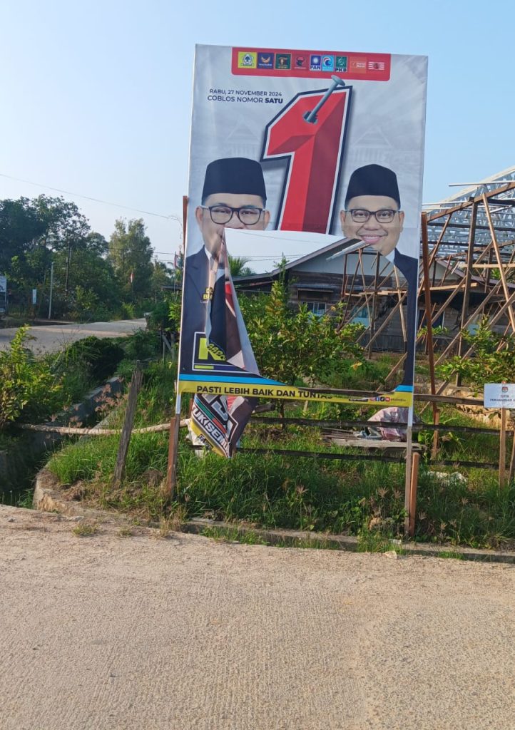 Baliho Paslon KB-Kinsu Dirusak di Kaubun, Faizal Rachman Tegaskan akan ...