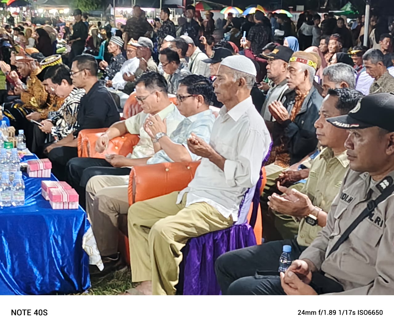 Syukuran Ulang Tahun ke-38 Desa Suka Maju, Jadi Simbol Sinergi antara ...